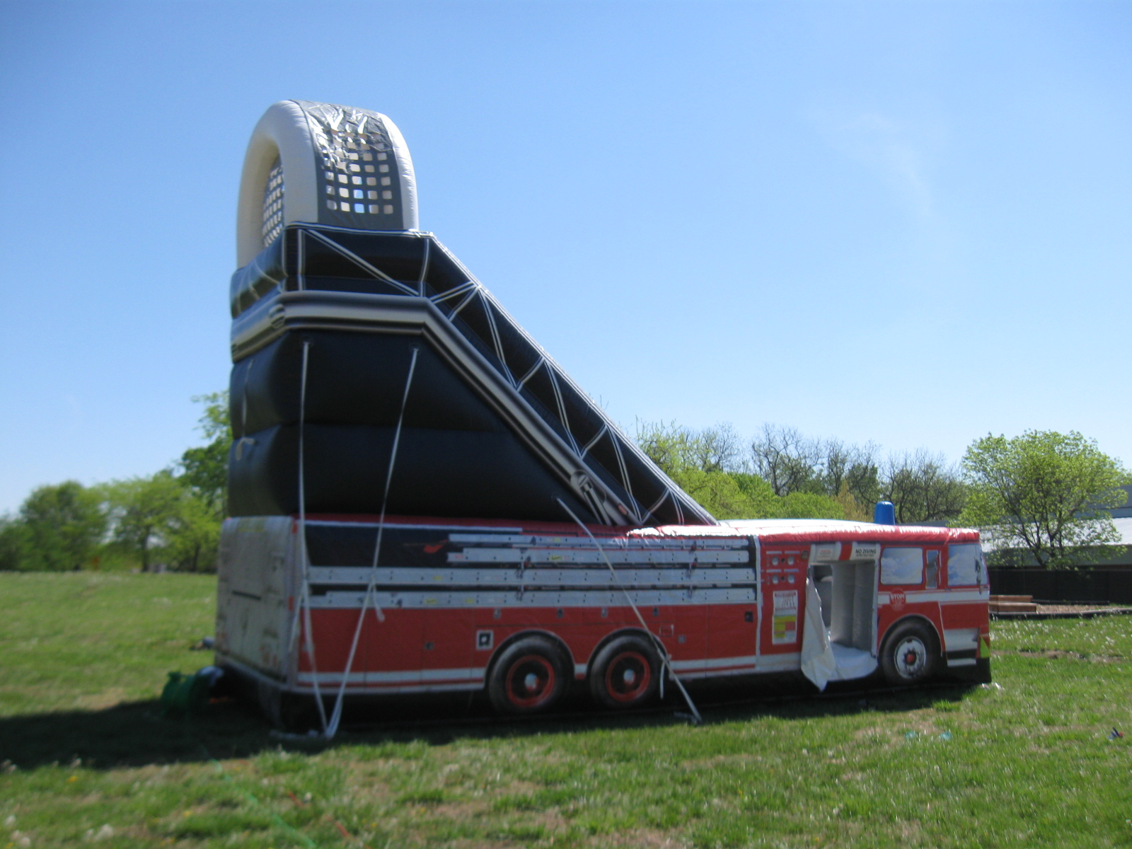 Fire Truck Slide - Creative Carnivals & Events, LLC