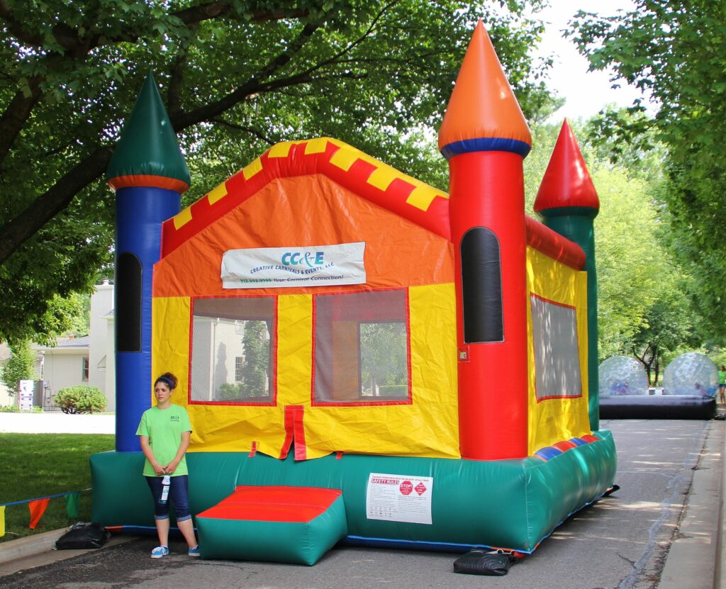 Primary Castle Moonwalk - Creative Carnivals & Events, LLC