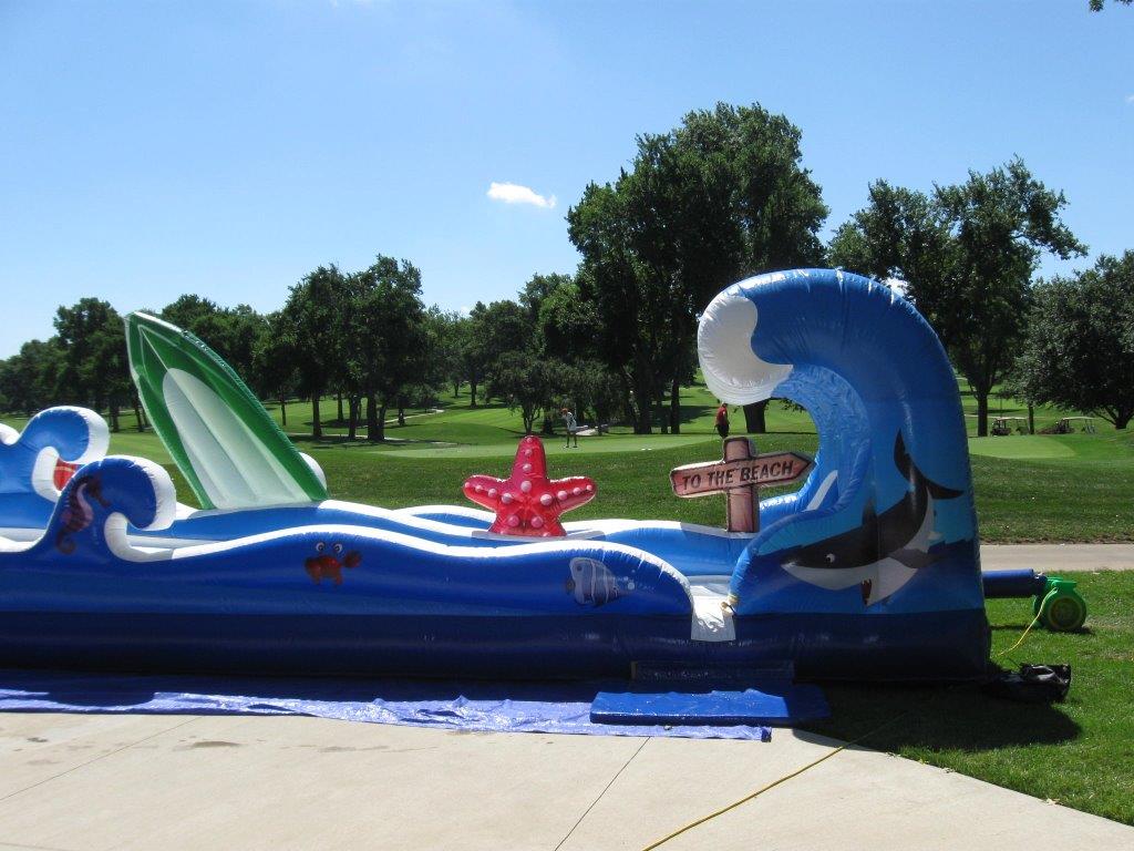 Surf the Wave Slip N' Slide - Creative Carnivals & Events, LLC