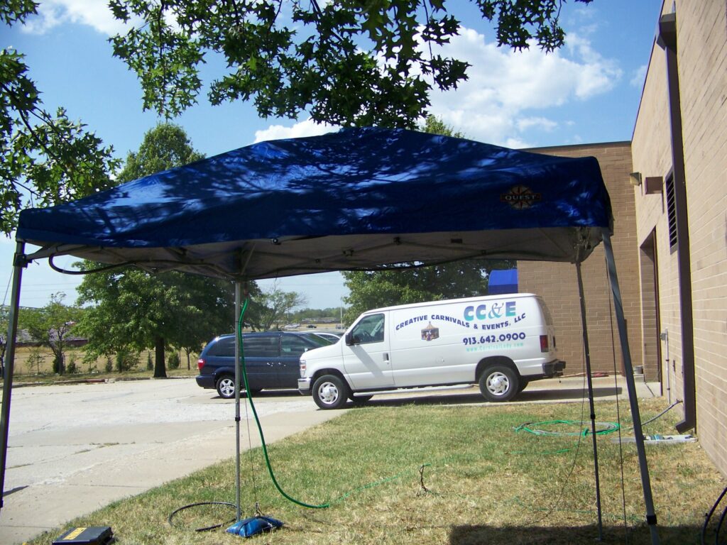 Misting Tent - Creative Carnivals & Events, LLC